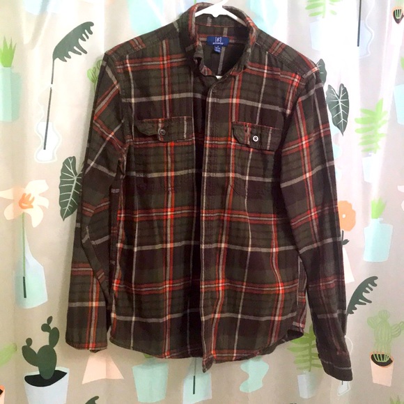George | Shirts | Mens George Green Plaid Button Up Shirt | Poshmark